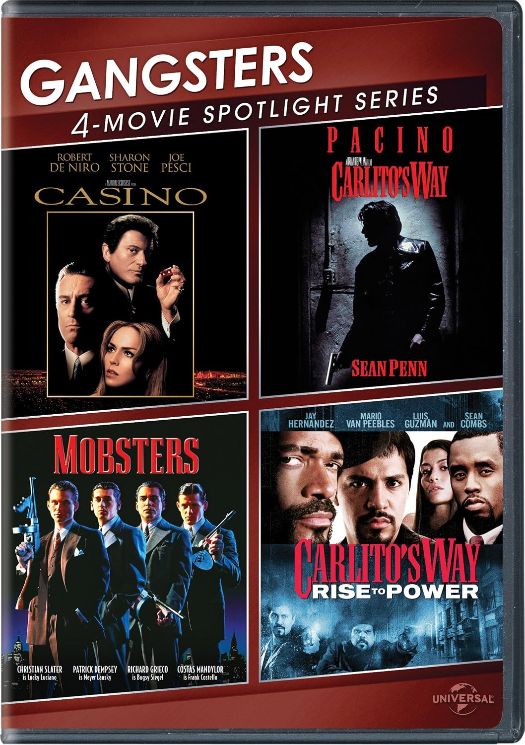 Amazon.com: Gangsters 4-Movie Spotlight Series [DVD] : Various, Various ...