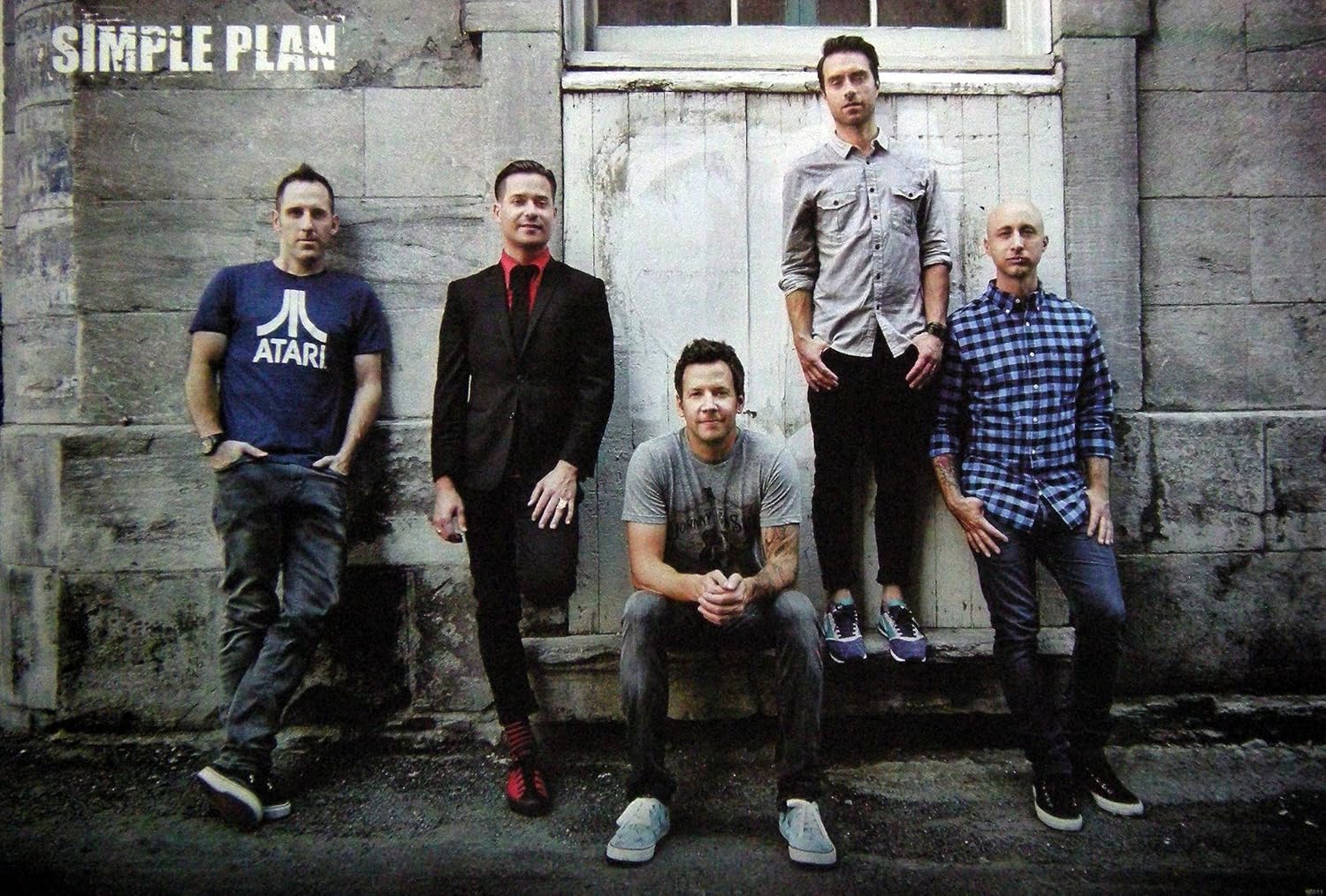 Amazon.com: Simple Plan the Canadian Rock Band Group Music Photo Print ...