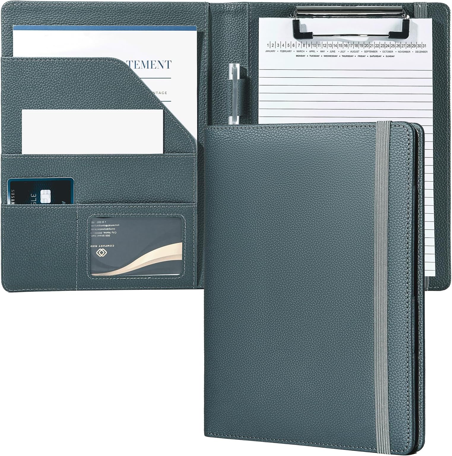 Amazon.com : Konper Padfolio Binder A5 Document Organizer with ...