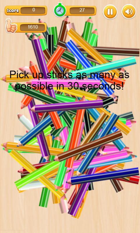 Pick Up Sticks - pick up upper most stick first - App on Amazon Appstore