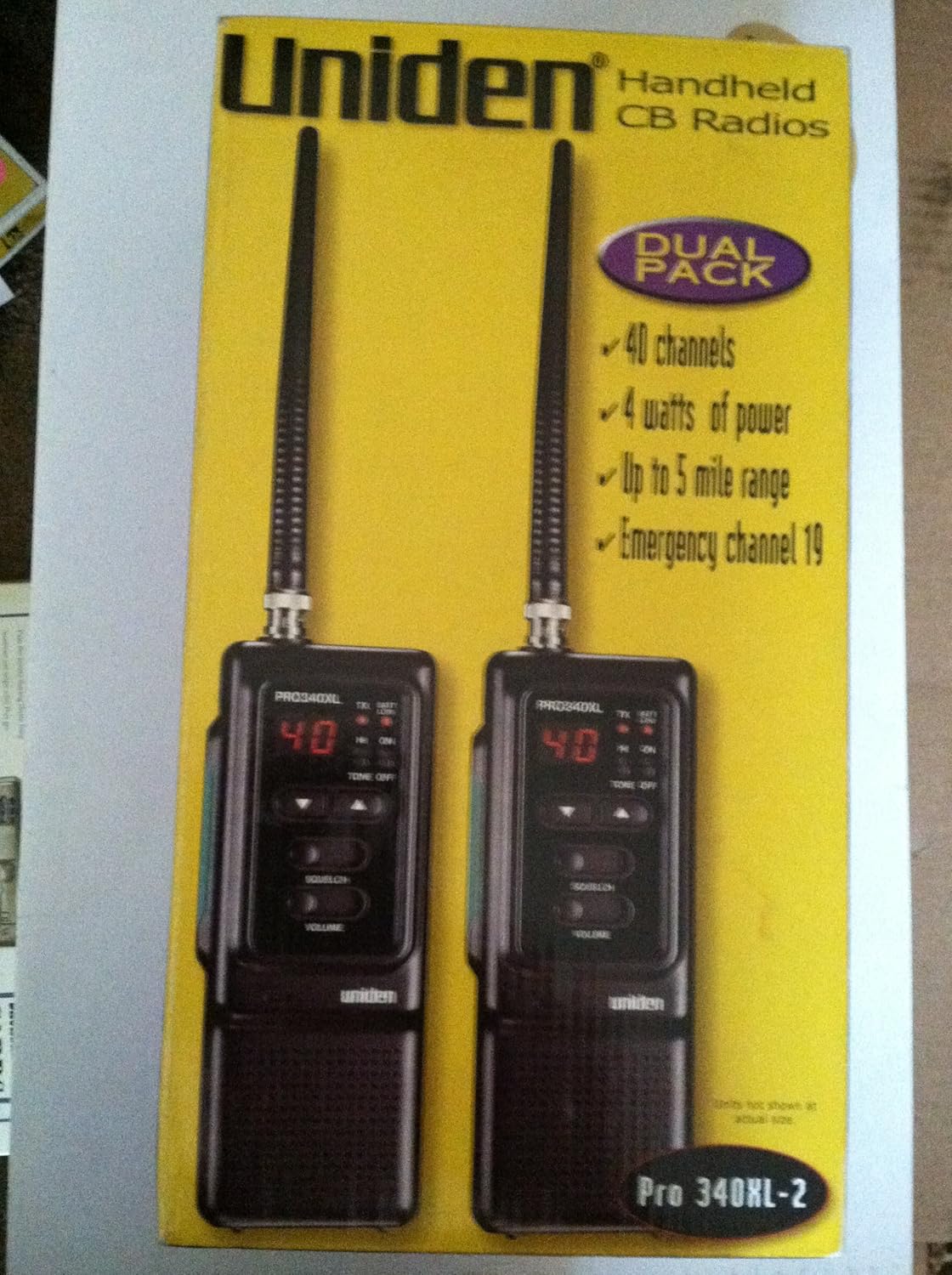 Amazon.com: Uniden Pro 340XL Two-Way Radios : Electronics