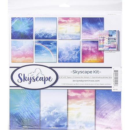 Amazon.com: Reminisce French Country Scrapbook Collection Kit,White ...