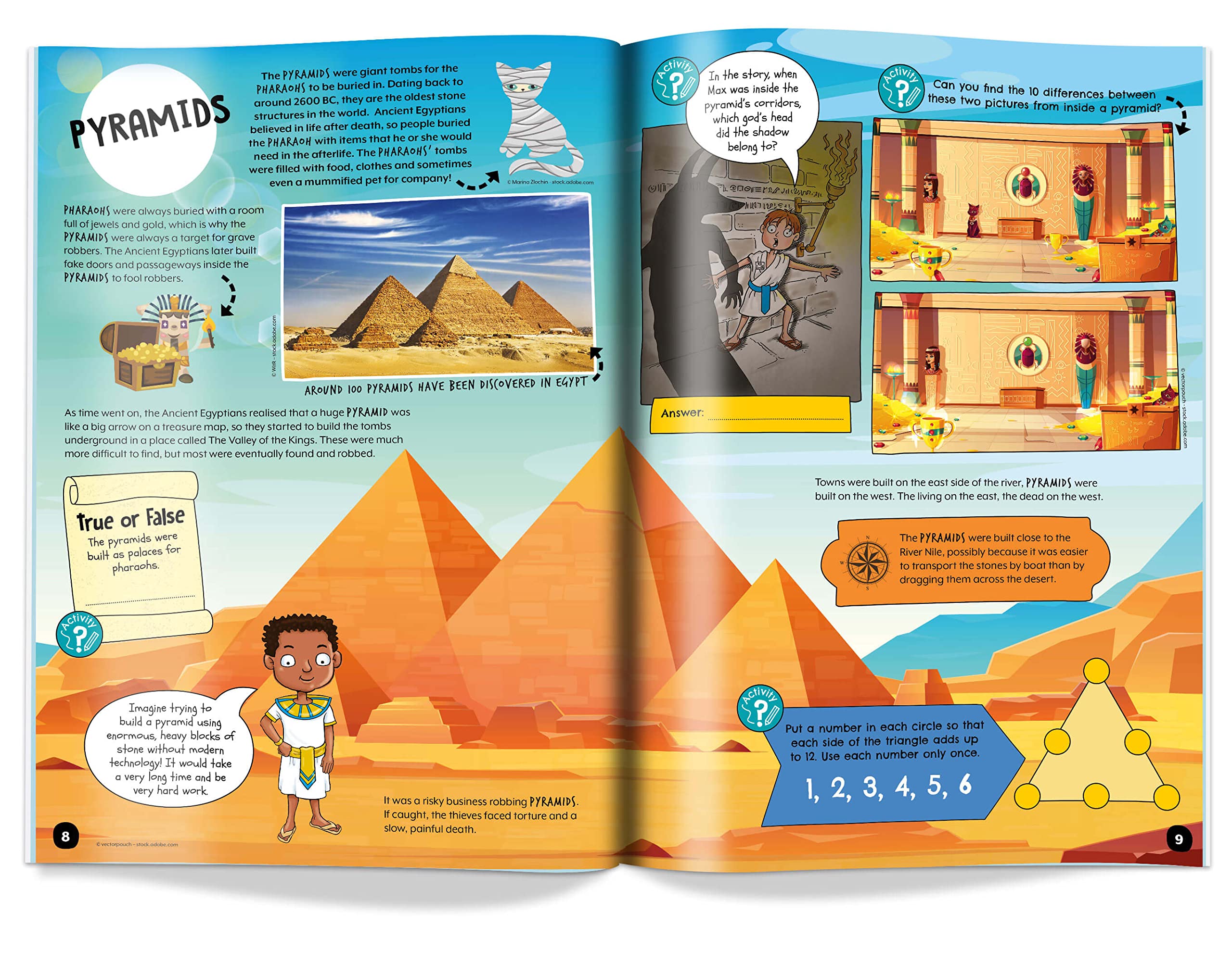 Snapklik.com : Mysteries In Time Ancient Egypt Egyptian Activity Pack ...