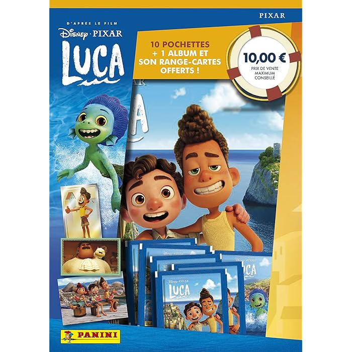 Buy Panini Disney Luca Sticker Collection Starter Pack, Auditor's ...