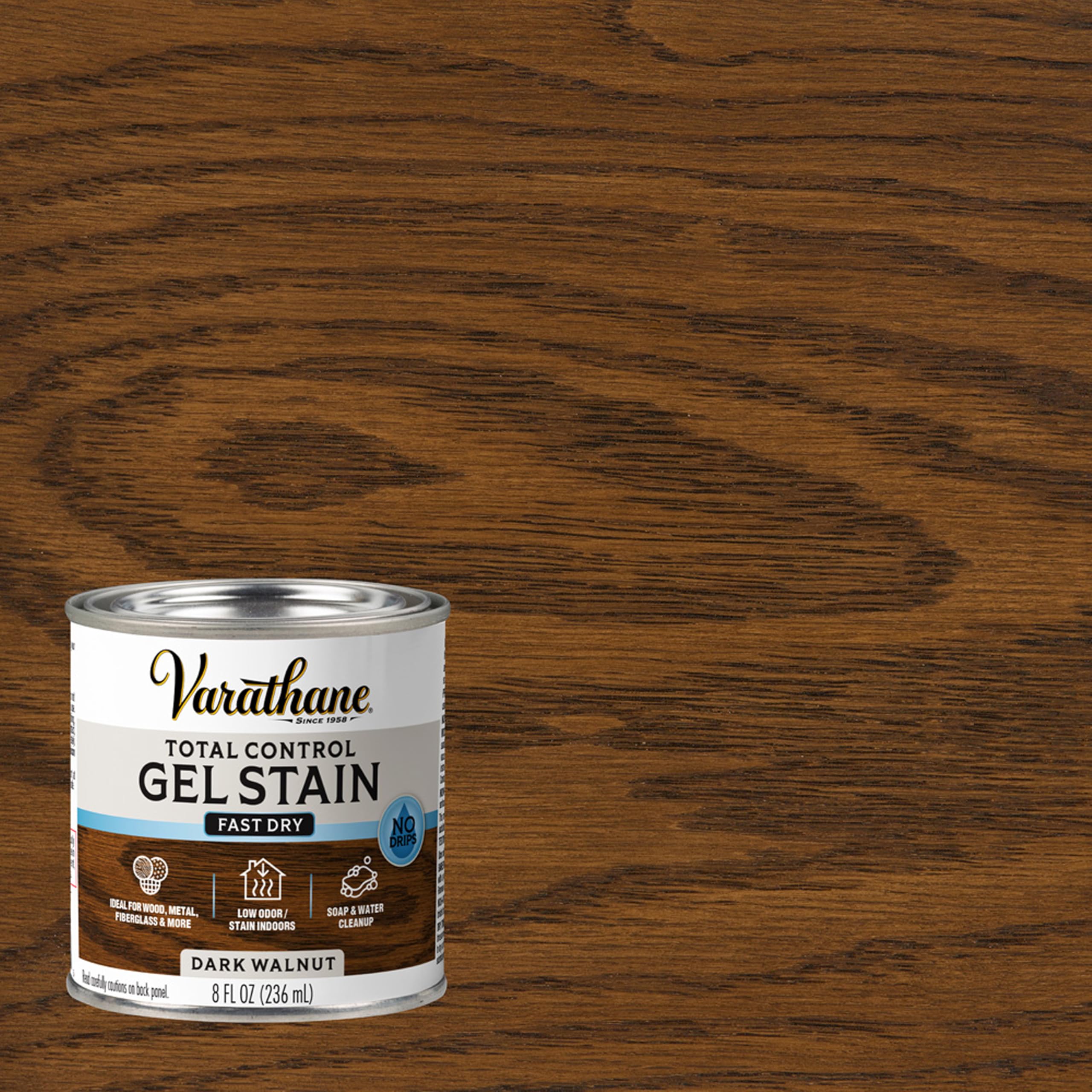 Snapklik.com : Varathane Total Control Gel Stain Low Odor Water-Based ...