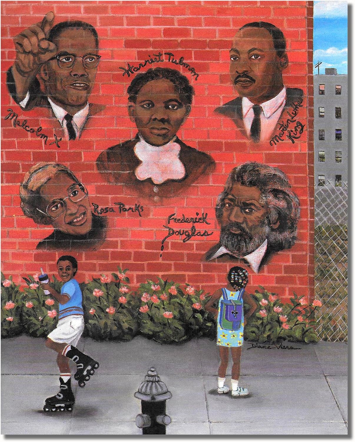 Amazon.com: African American Black Historical Civil Rights Leaders Wall ...