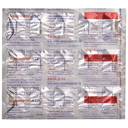 Liponorm-ASP - Strip of 15 Capsules : Amazon.in: Health & Personal Care