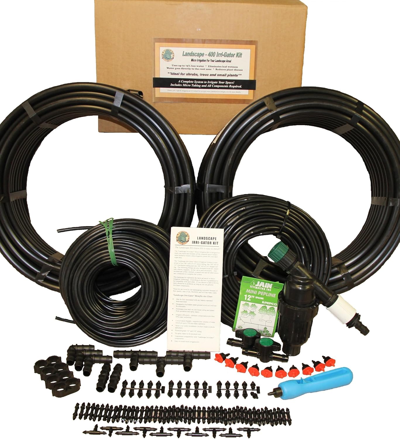 Amazon.com : Irri-Gator Landscape Kit - Drip Irrigation for Your ...