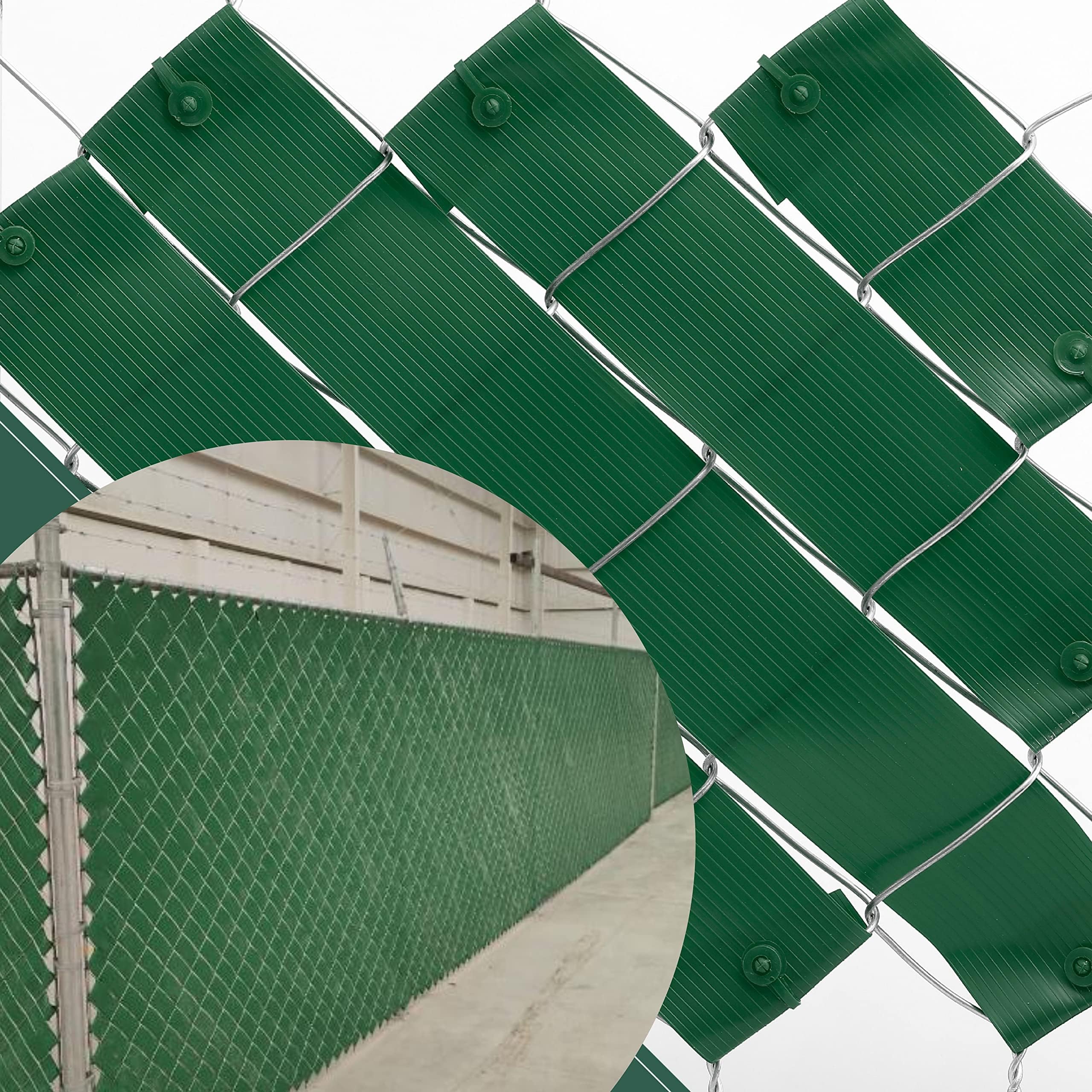 Cinta plastica rompevientos para malla ciclonica con broche de sujecion ...