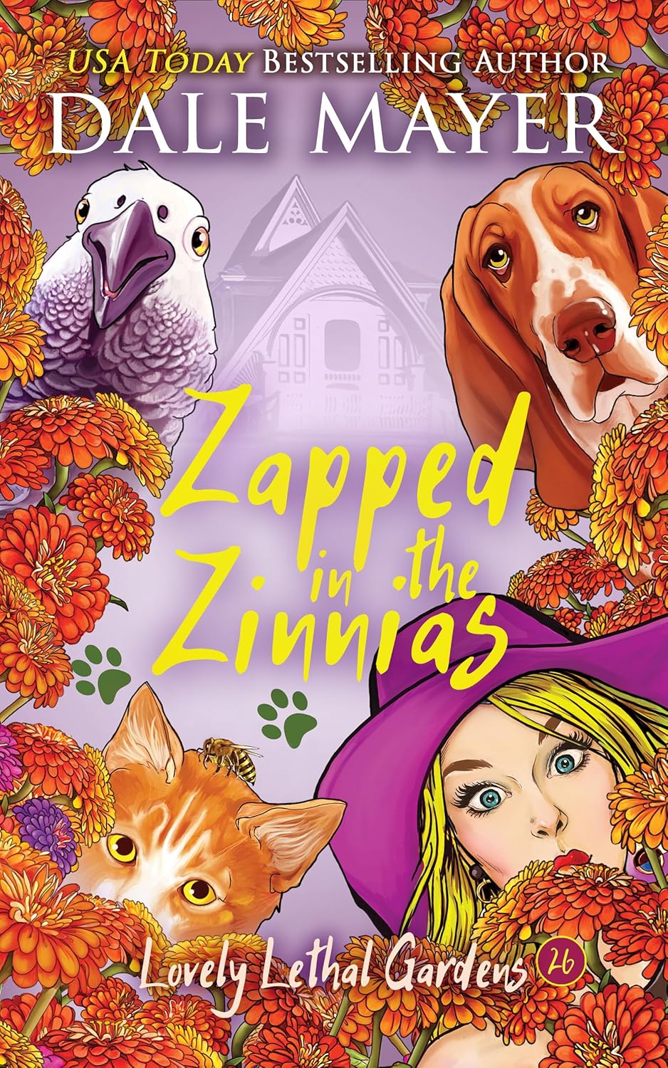 Zapped in the Zinnias (Lovely Lethal Gardens Book 26) eBook : Mayer ...