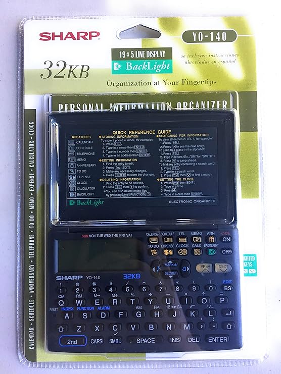 Amazon.com: Sharp YO-140 Handheld PDA 32KB : Office Products