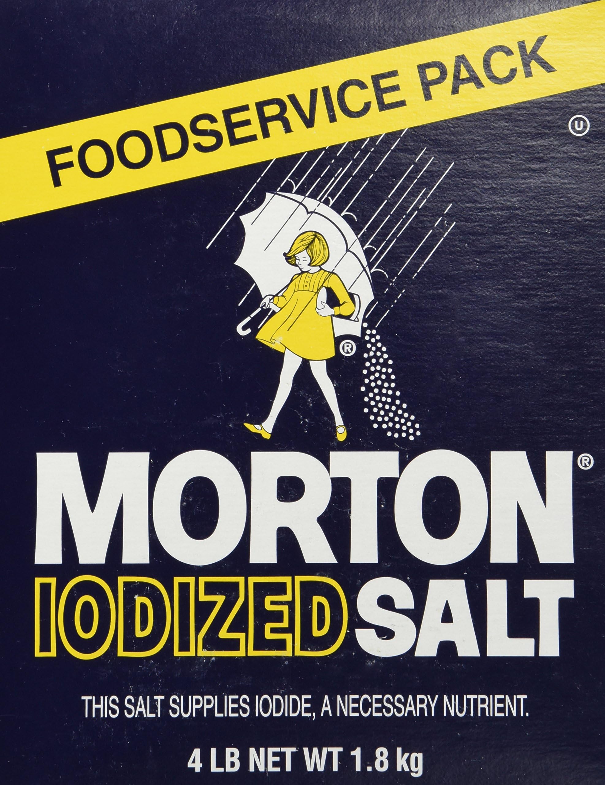 Amazon.com: Morton Iodized Table Salt - 4lb. Box