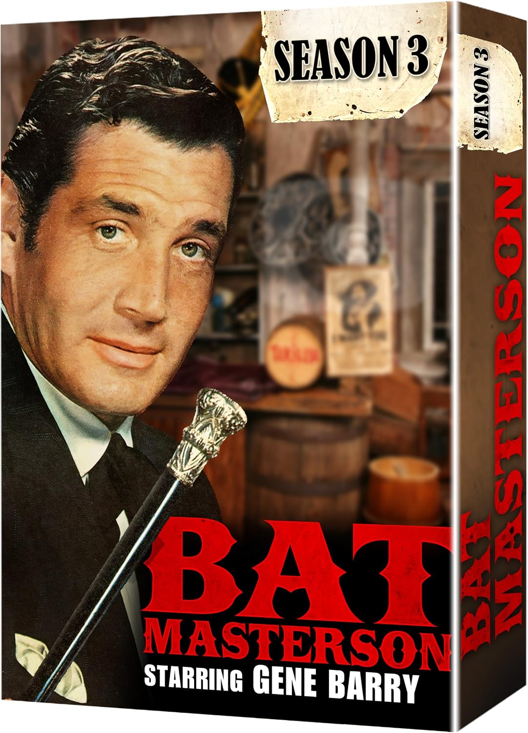 Bat Masterson Season 3 (4pc) [DVD] [Region 1] [NTSC] [US Import ...