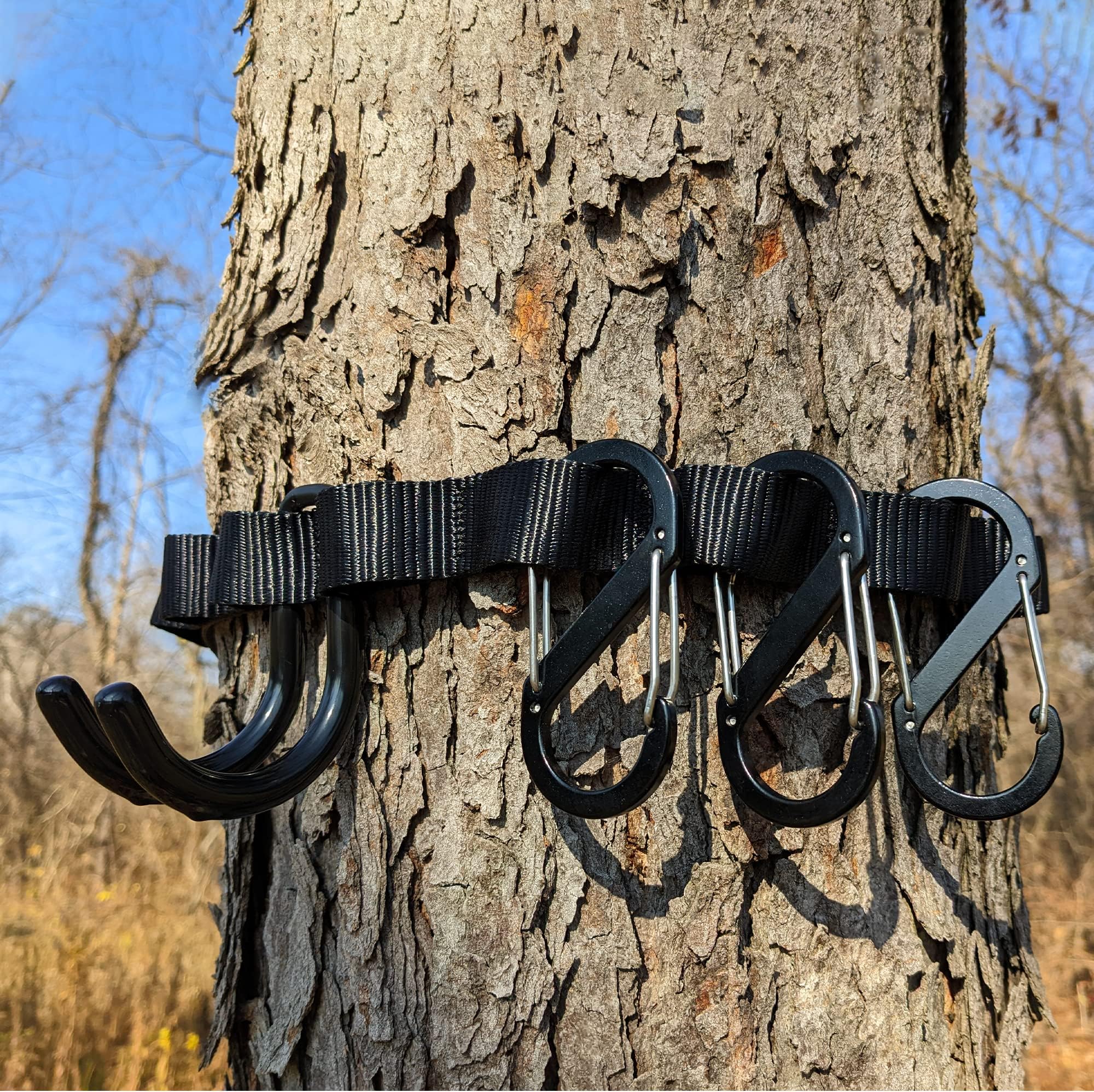 Amazon.com: HME Accessory Hunting Hook Belt|3 Super-Strong Hooks for ...