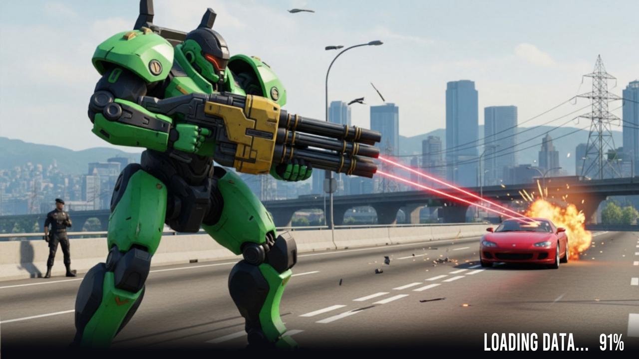 Jogo de transformação de robôs em mundo aberto: Jogo de transformação ...