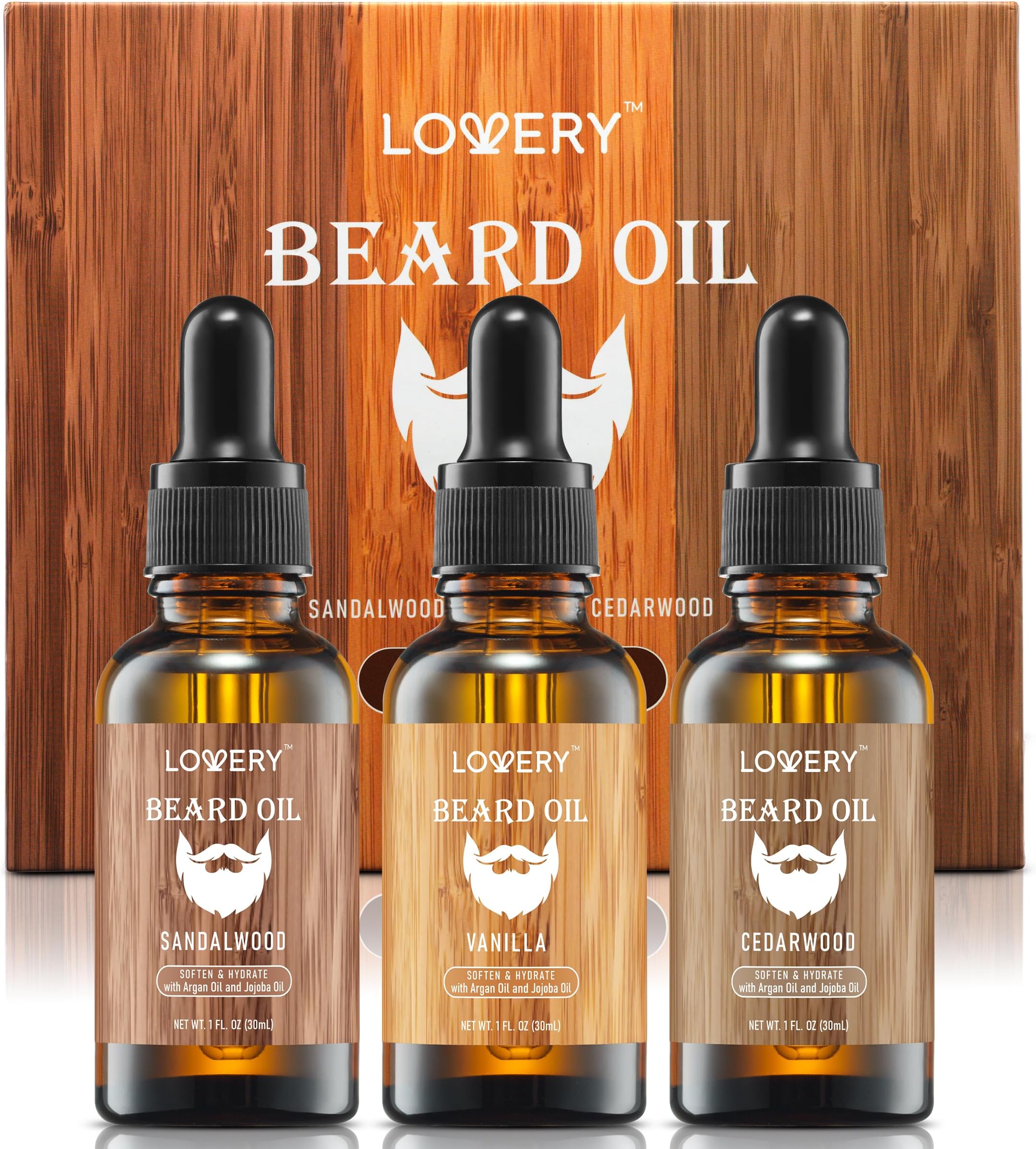Amazon.com : Beard Oil for Men – Sandalwood, Vanilla & Cedarwood ...