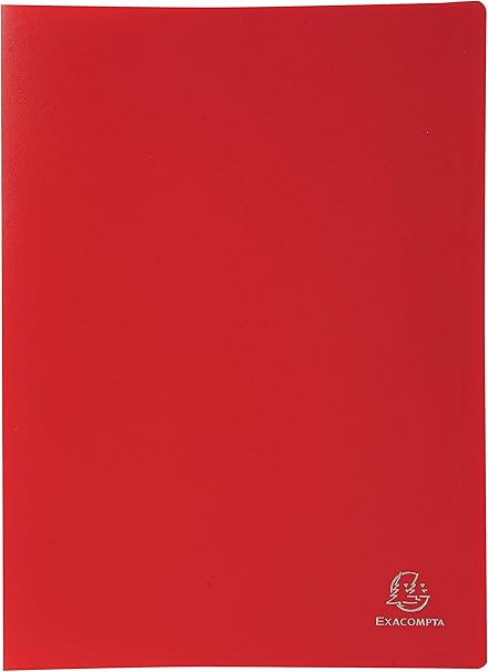 Exacompta - Ref 8525E - Soft PP Display Book - Suitable for A4 ...