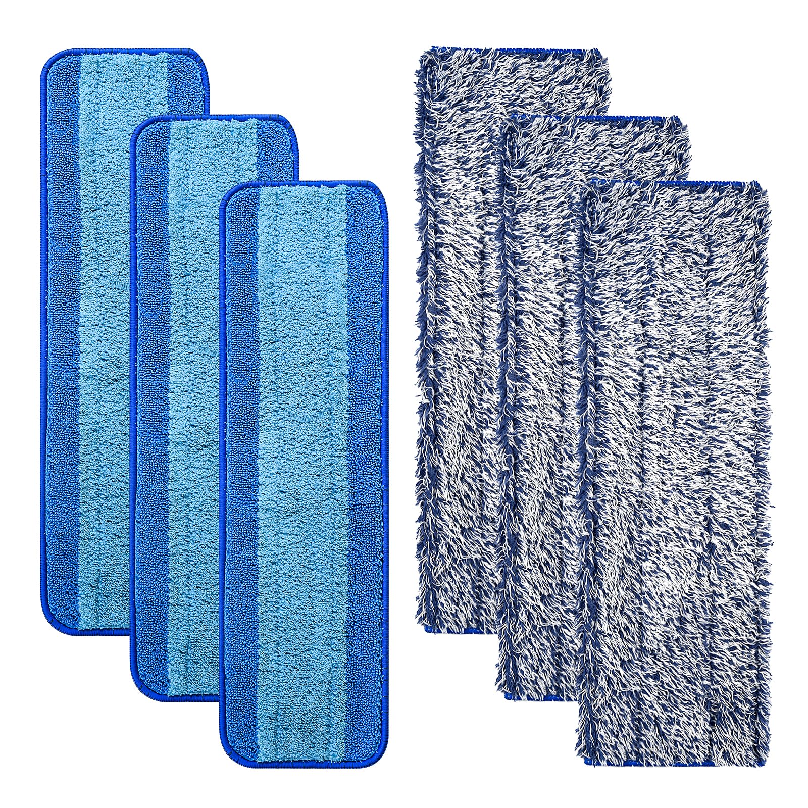 Amazon.com: 6 Pack Mop Pads for Bona Family of Mops, 3 Microfiber ...