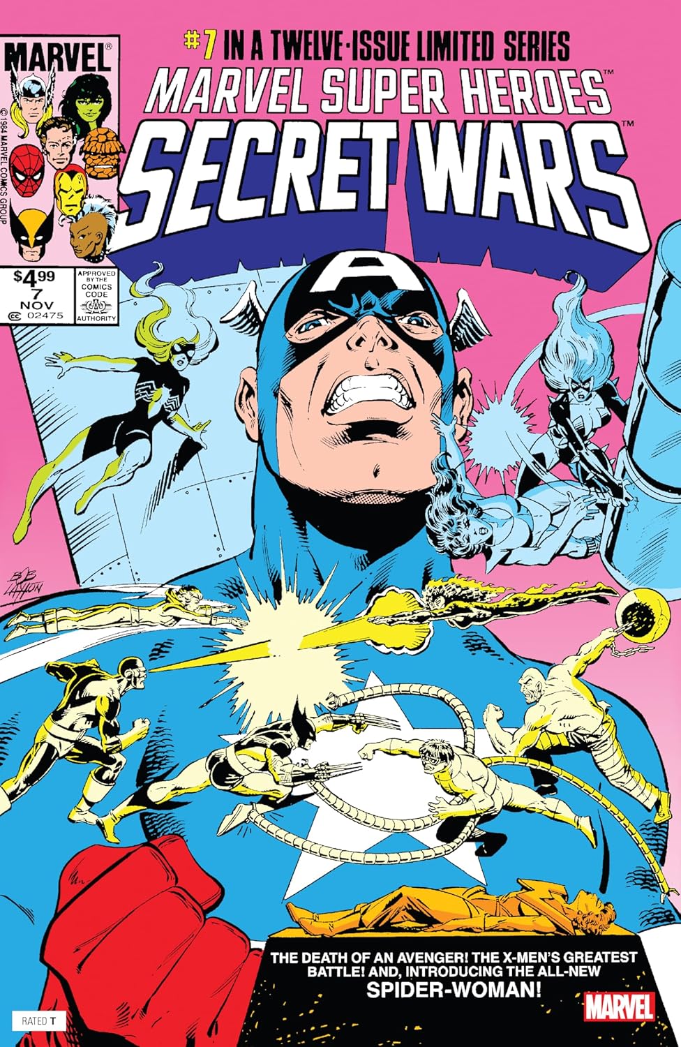 Amazon.com: Marvel Super Heroes Secret Wars (1984-1985) #7: Facsimile ...