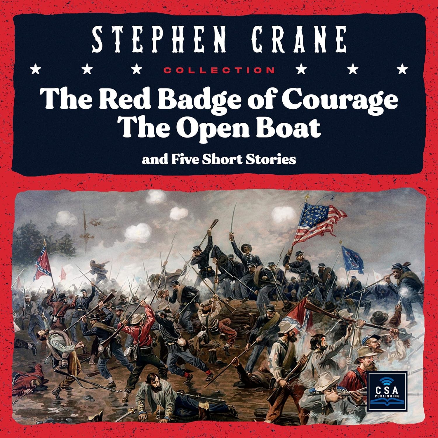 Amazon.com: Stephen Crane Collection: The Red Badge of Courage, the ...
