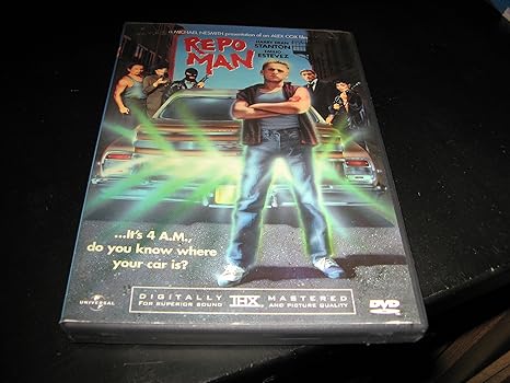 Amazon.com: Repo Man [DVD] : Emilio Estevez, Harry Dean Stanton, Olivia ...