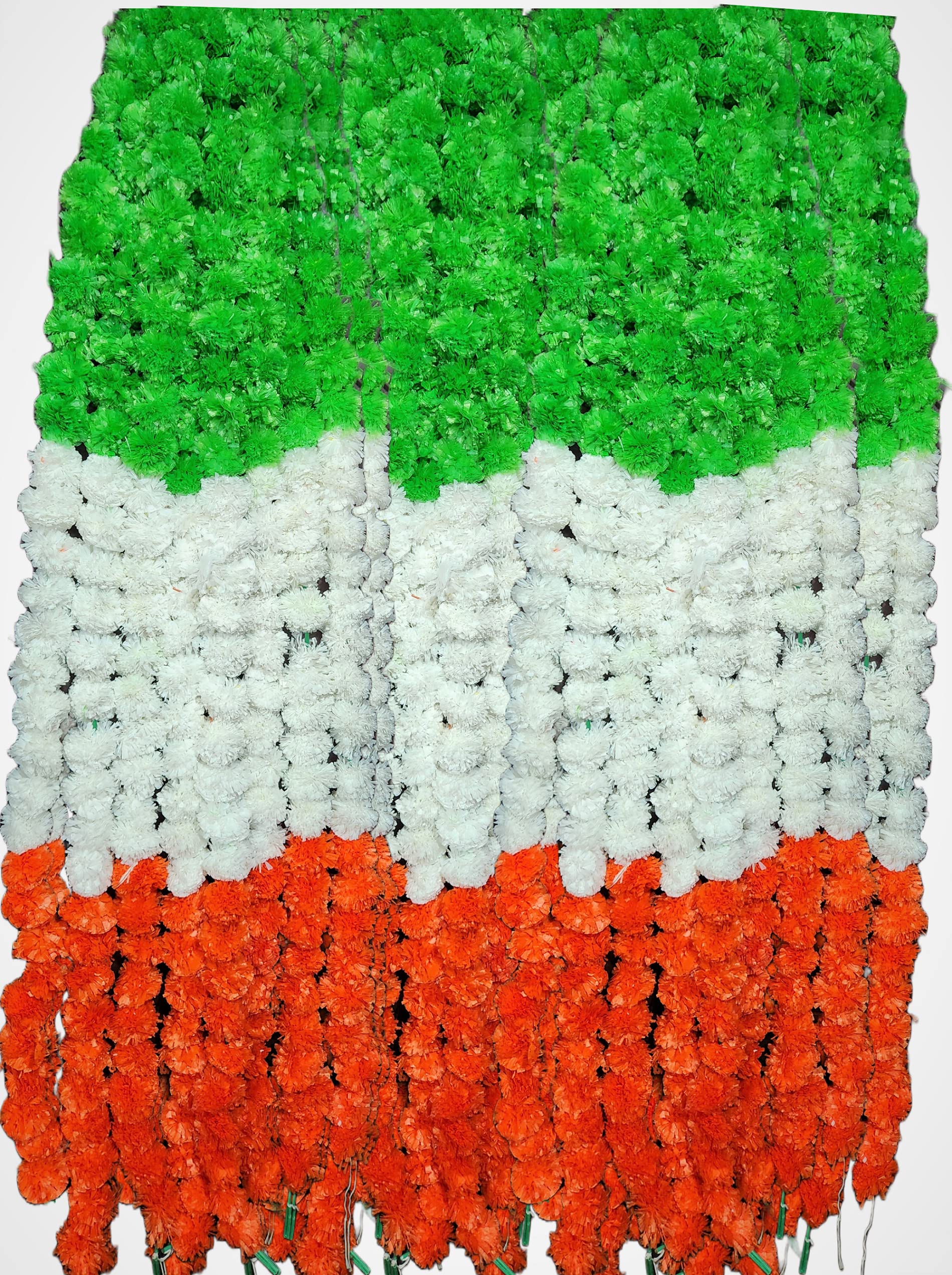 Buy Republic Day Decoration Items Pack of 20 Tricolor Independence Day ...