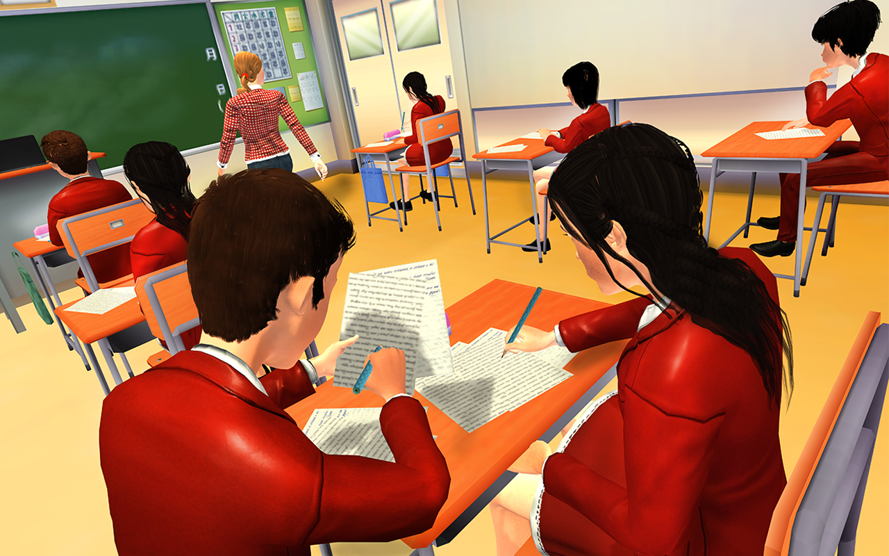 High School Cheating Boy, City School Simulator Game 3D - App on Amazon ...