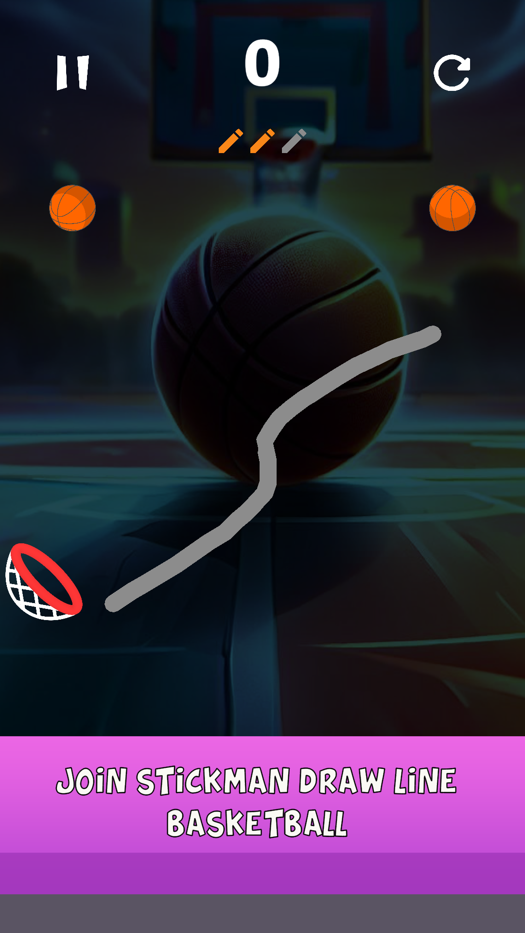 Stickman Draw Line Basketball - App on Amazon Appstore