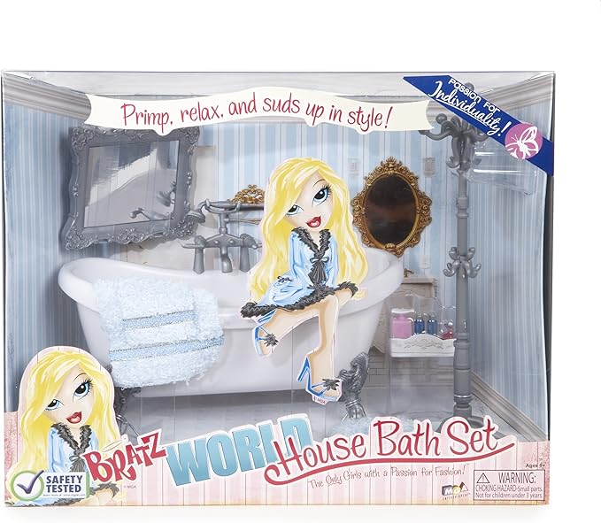 Amazon.com: Bratz World House Accessories Bath Set : Toys & Games