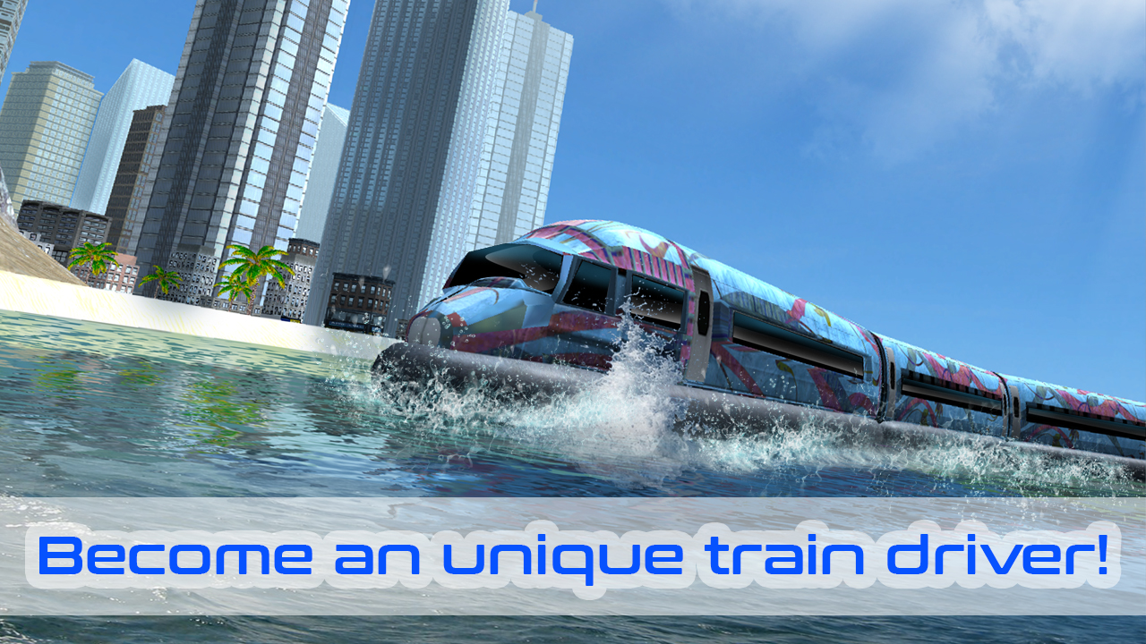 Water Train Station Railway Rush: Passenger Picking Train Delivery ...