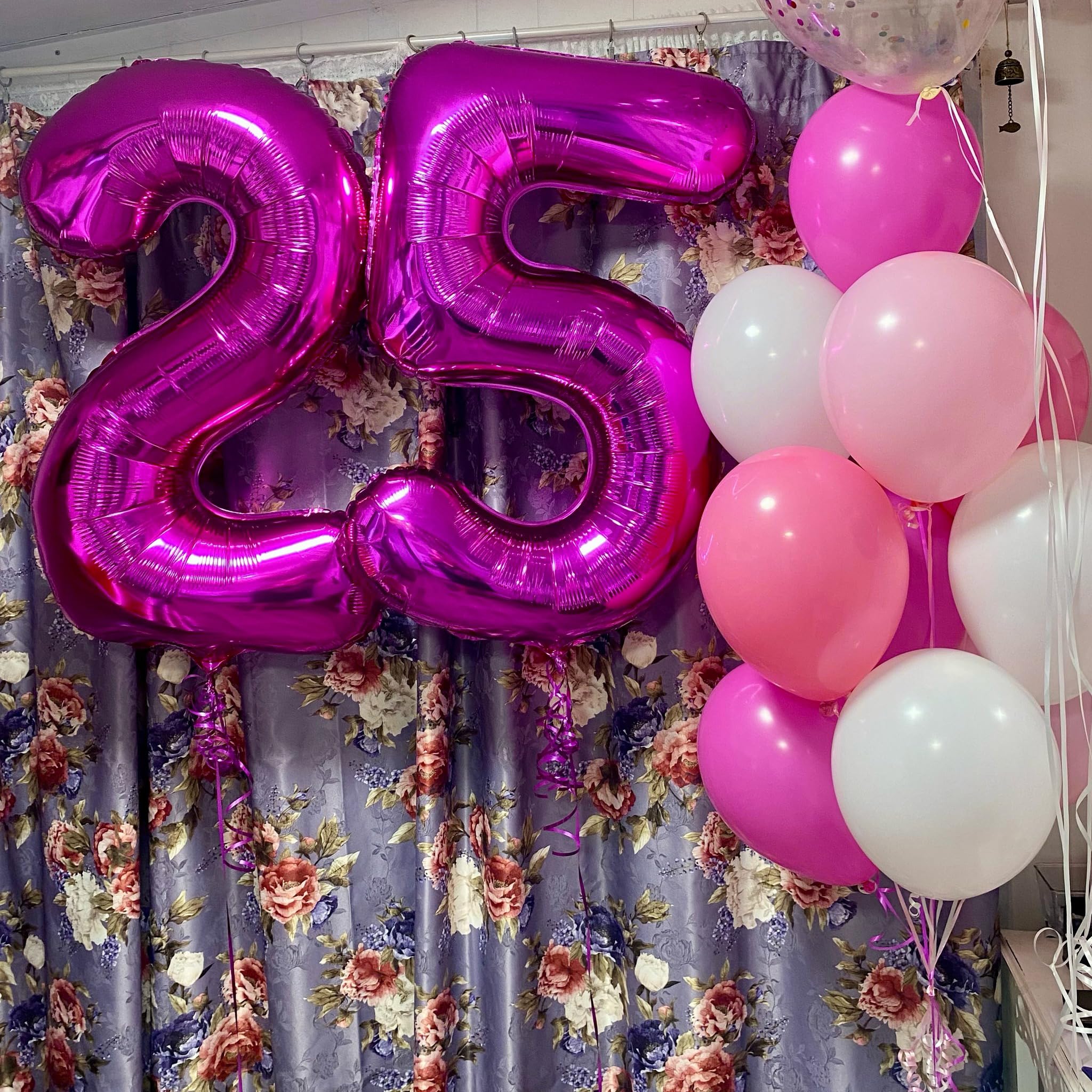 Snapklik.com : 40 Inch Rosy Purple 1 Balloon For First Birthday, 1st ...