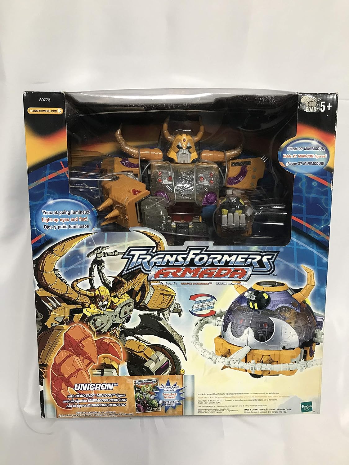 Transformers: Armada> Unicron Action Figure Hasbro Toy : Amazon.co.uk ...