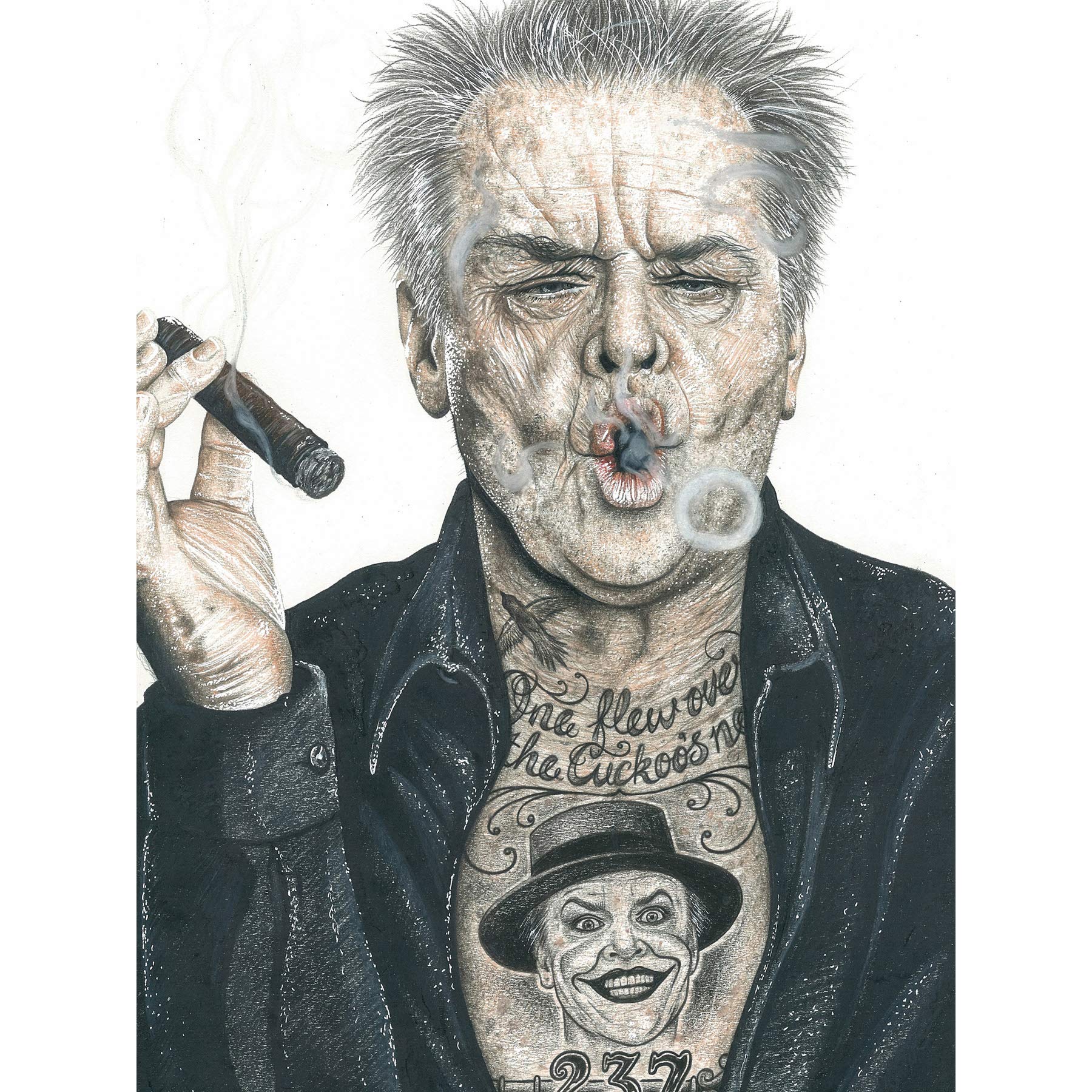 Jack Nicholson Tattoos