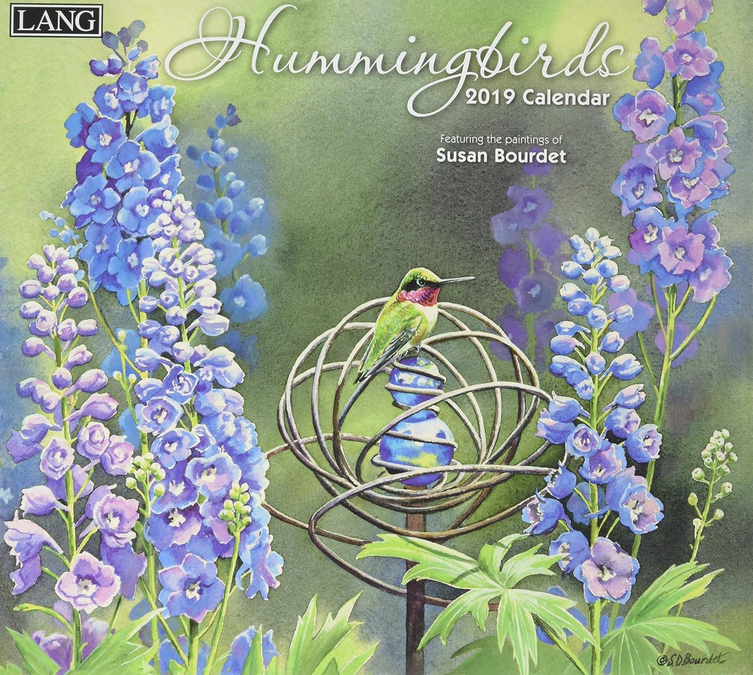 Hummingbirds 2019 Calendar: Lang Holdings Inc.: 9781469405650: Amazon ...