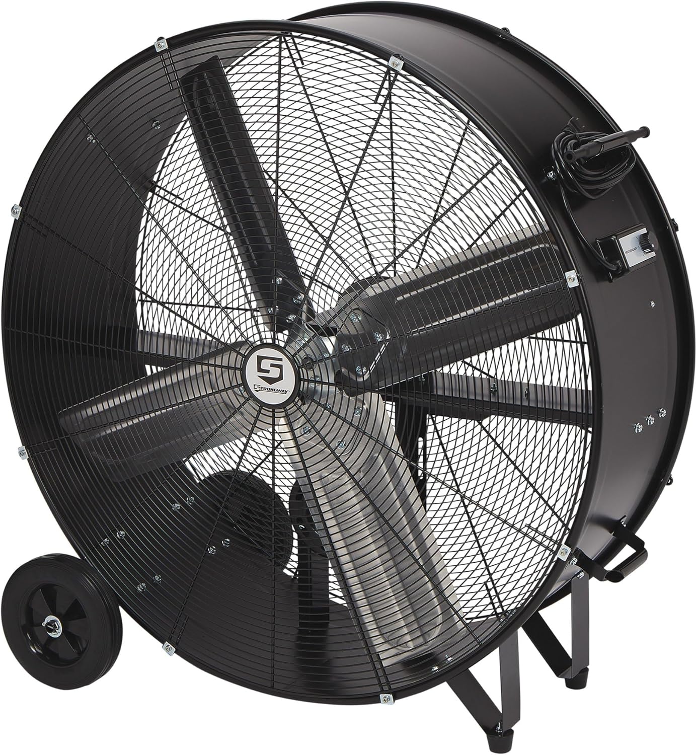 Amazon.com: Strongway Belt Drive Fixed Drum Fan — 36in., 11,000 CFM ...