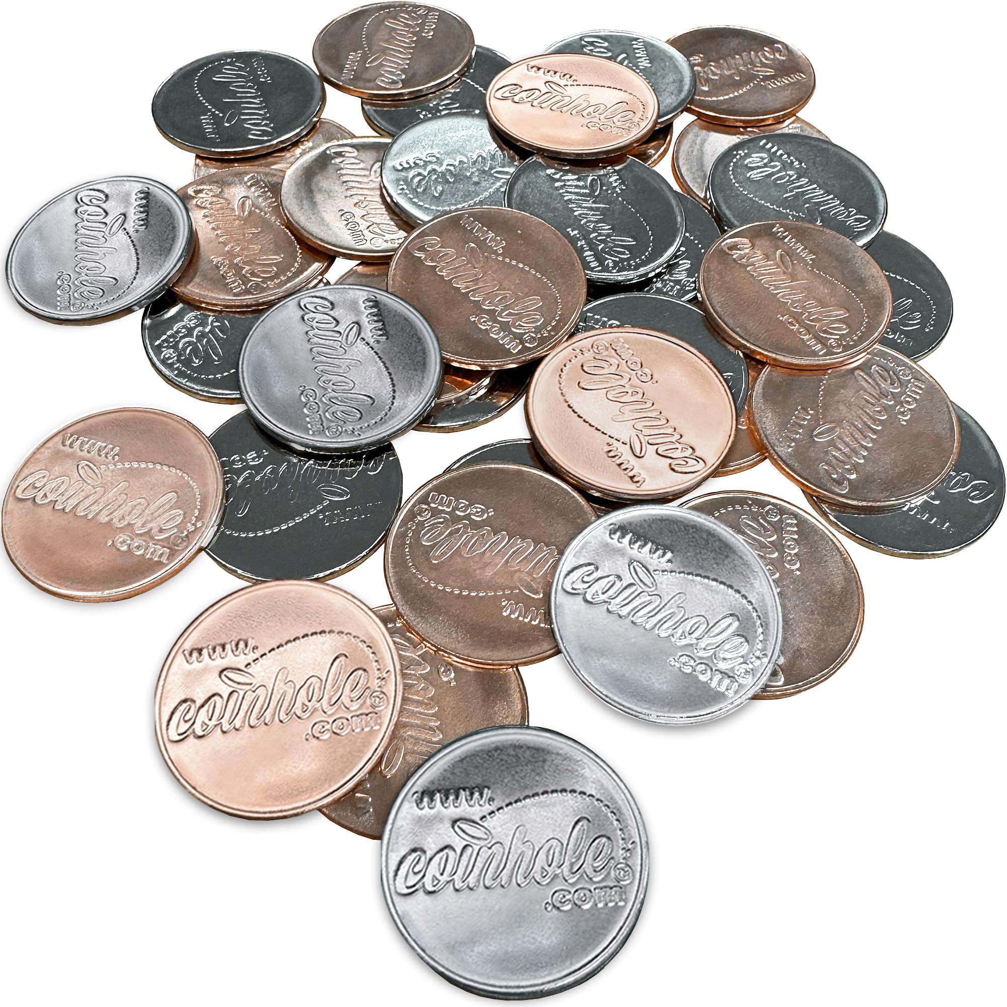 Amazon.com: Coinhole Replacement Coins 40 Piece Combo Pack | 10 Sets of ...