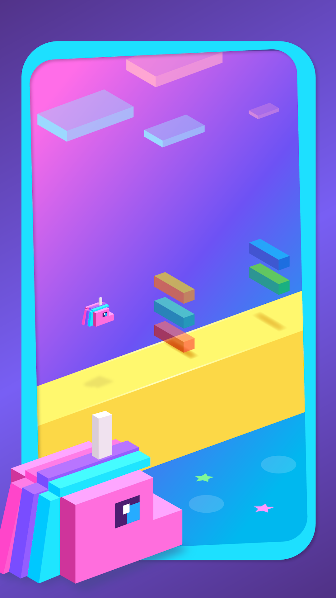 Frappy Unicorn: Jump in Rainbow Path - Trending games for free ( no ...