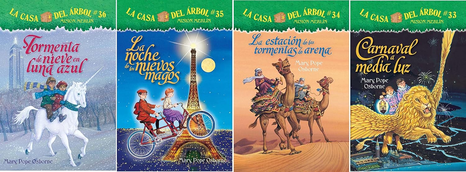 Amazon.com: La casa del árbol Collection (Set of 36) (Spanish Edition ...