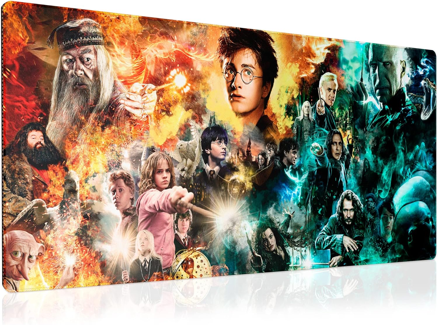 Amazon.com: M&A Potter Mouse Pad XXL - Large Gaming Mouse Pad - Harry ...