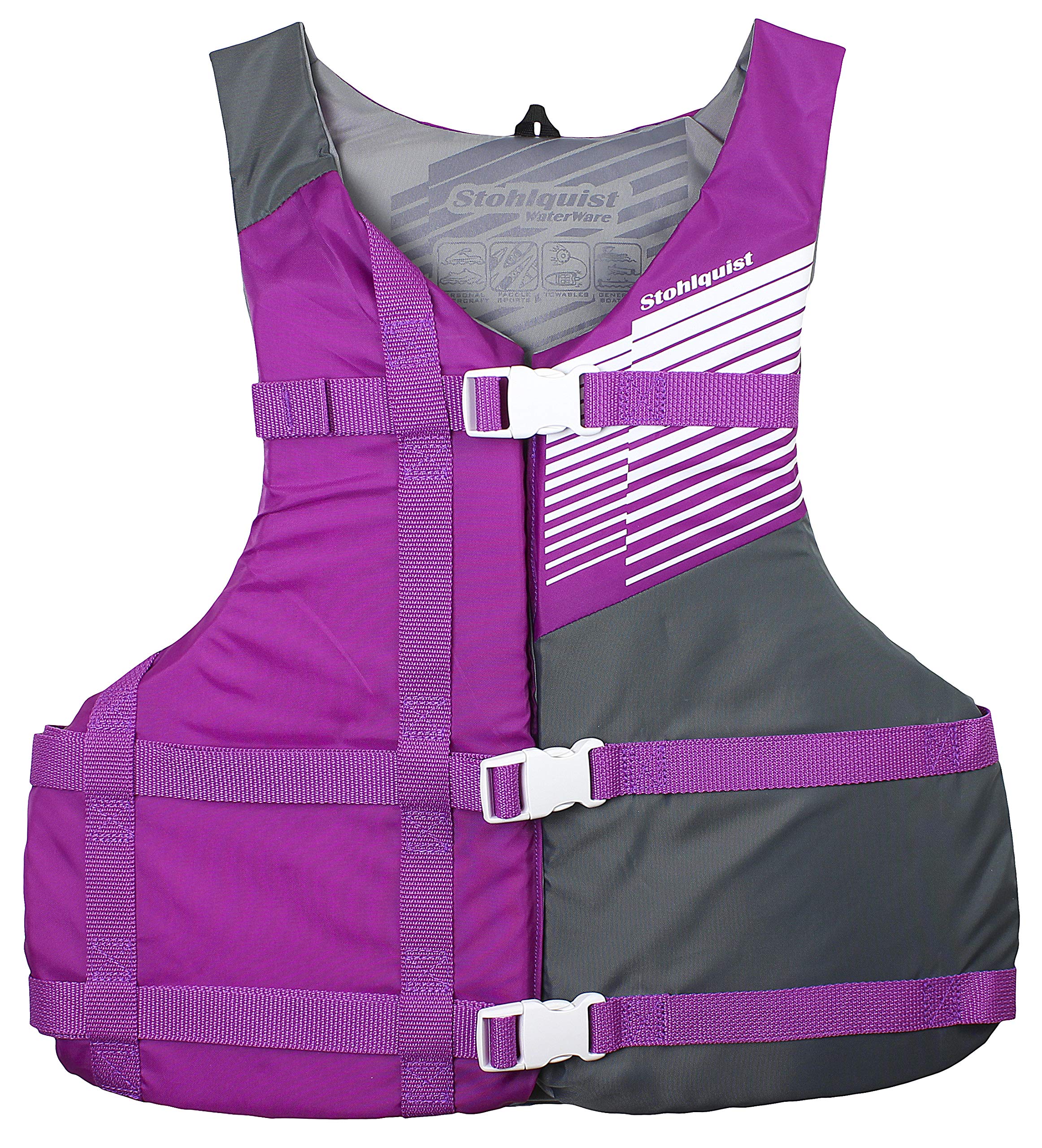 Stohlquist Fit Unisex Adult Life Jacket PFD - Coast Guard Approved ...