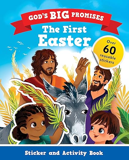 God's Big Promises Easter Sticker and Activity Book (Christian Bible ...