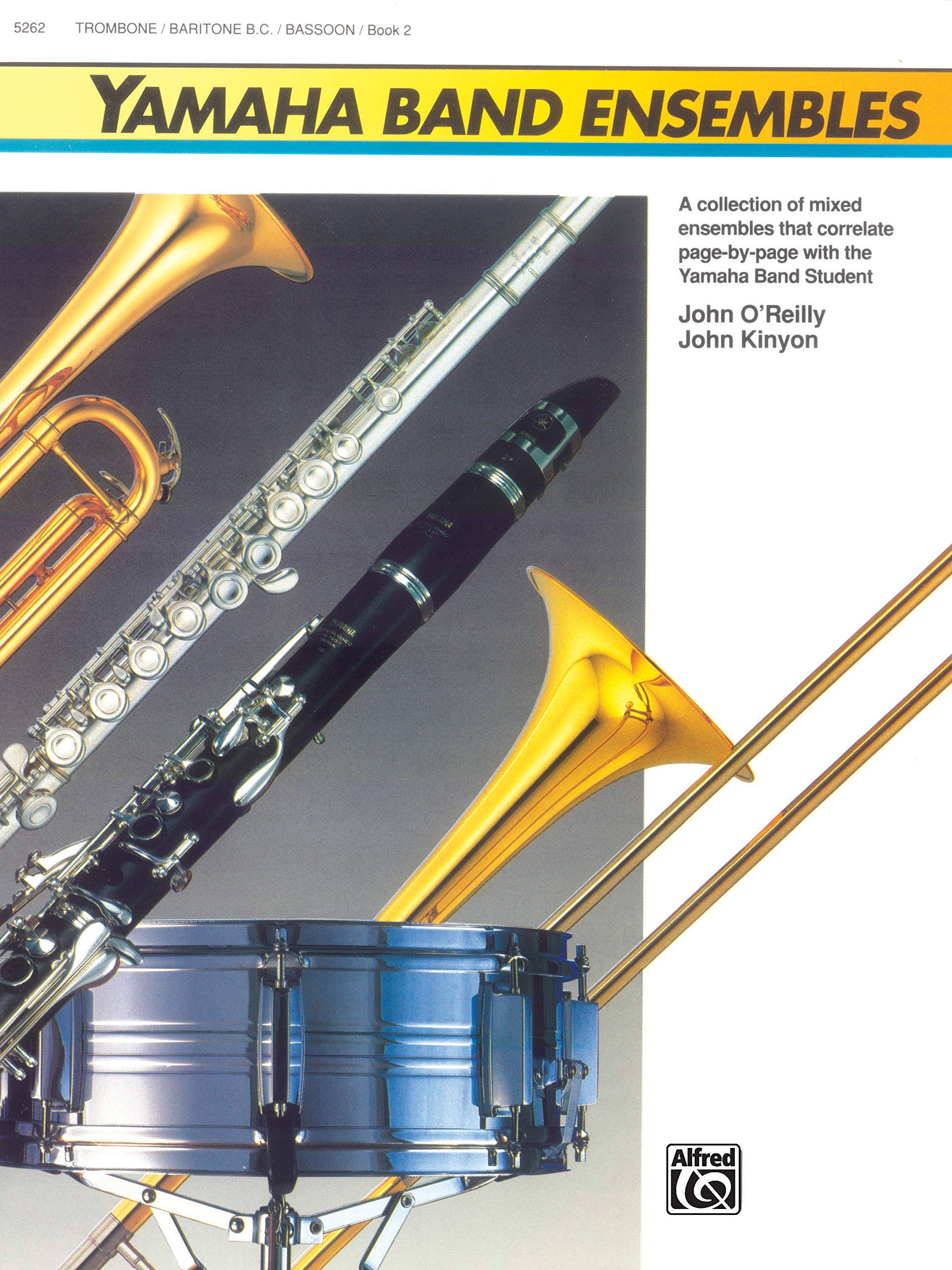 Amazon.com: Yamaha Band Ensembles, Book 2: Trombone, Baritone B.C ...