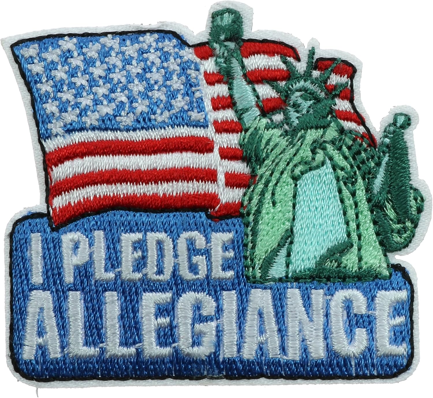 Amazon.com: I Pledge Allegiance Flag Nation Pride Liberty Patriot Small ...
