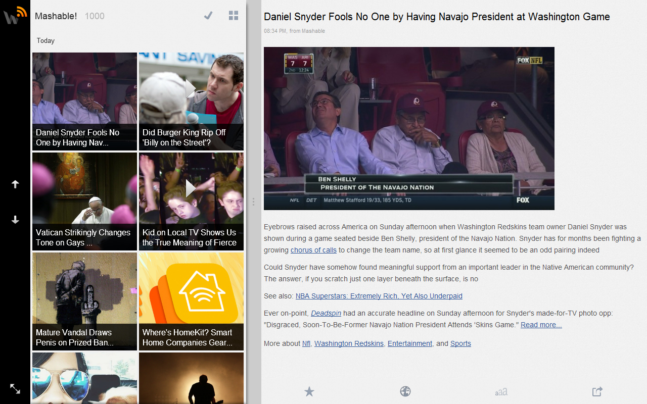 WebReader News RSS Reader - App on Amazon Appstore