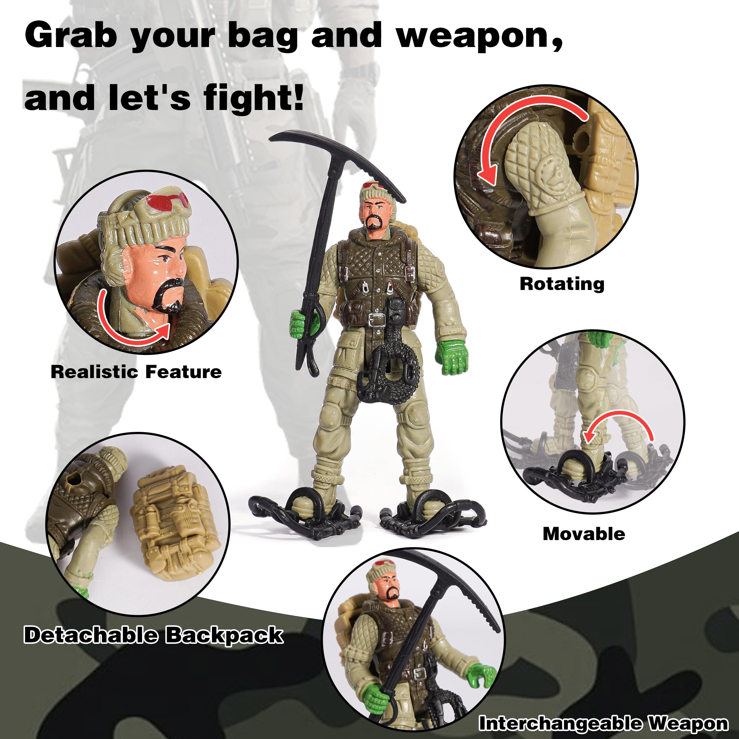 Army Toys That Look Real KAIM Army Toy Soldiers Action Figures