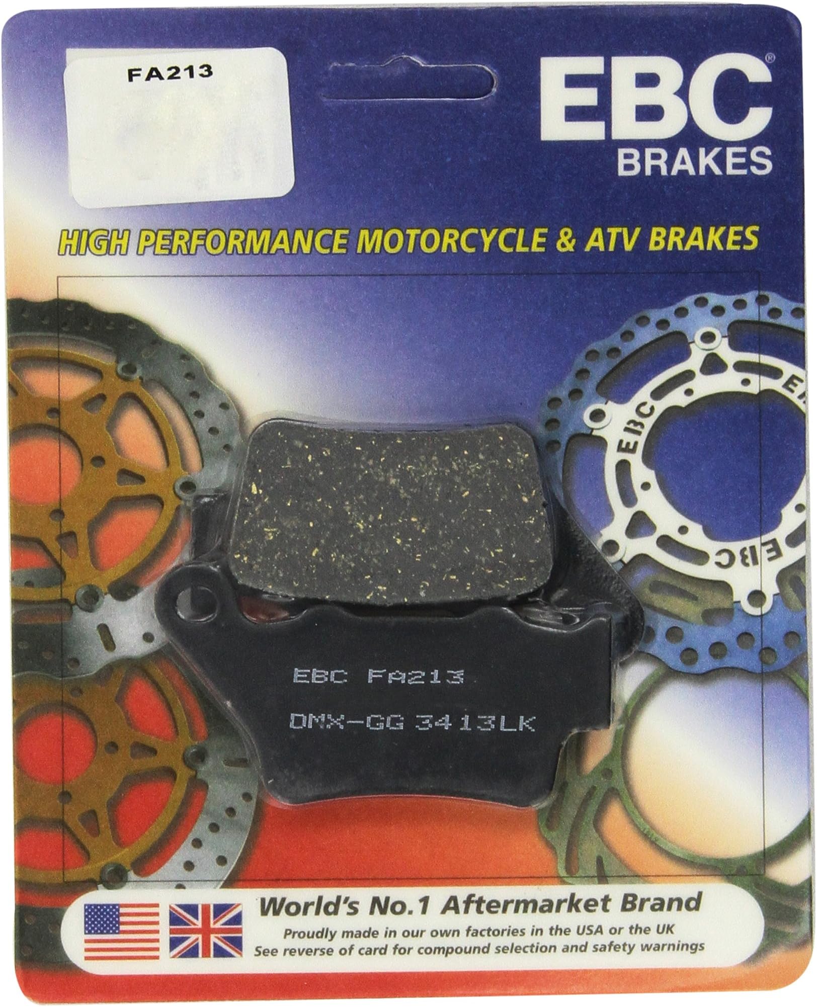 Amazon.com: EBC Brakes FA213 Disc Brake Pad Set : Automotive