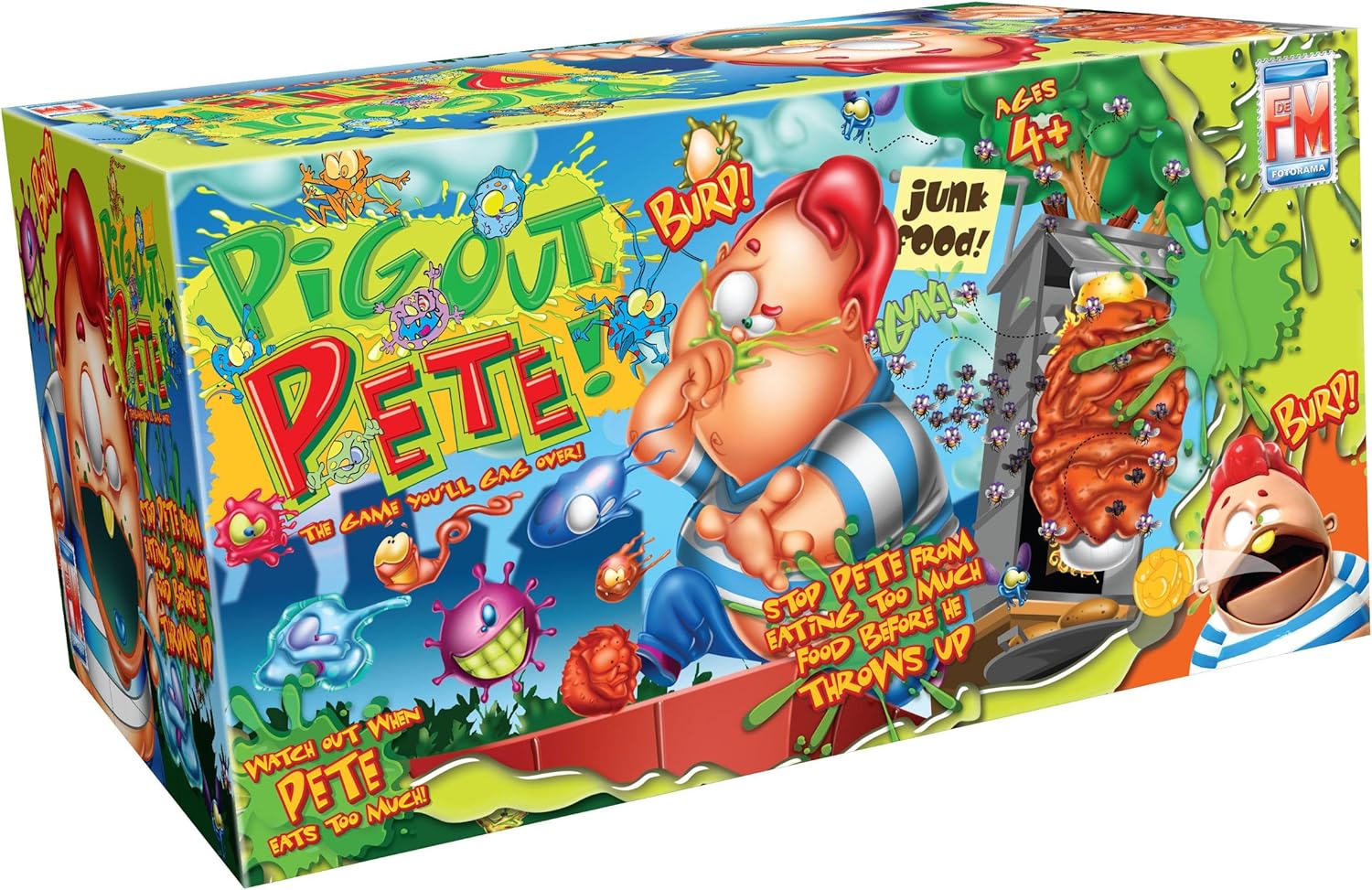 Fotorama Pig Out Pete Skill And Action Game : Amazon.com.mx: Juguetes y ...