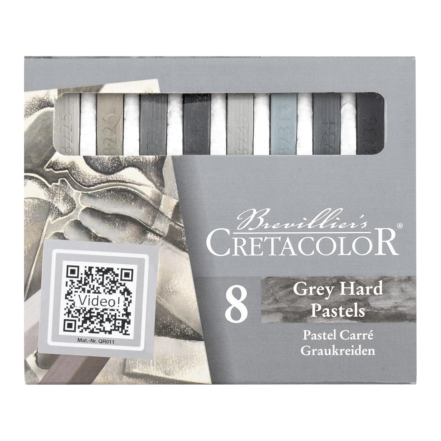 Cretacolor Grey Chalk Set of 8 Sticks : Amazon.in: Home & Kitchen