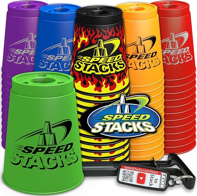 Amazon.com: Speed Stacks Set - Metallic Green : Toys & Games