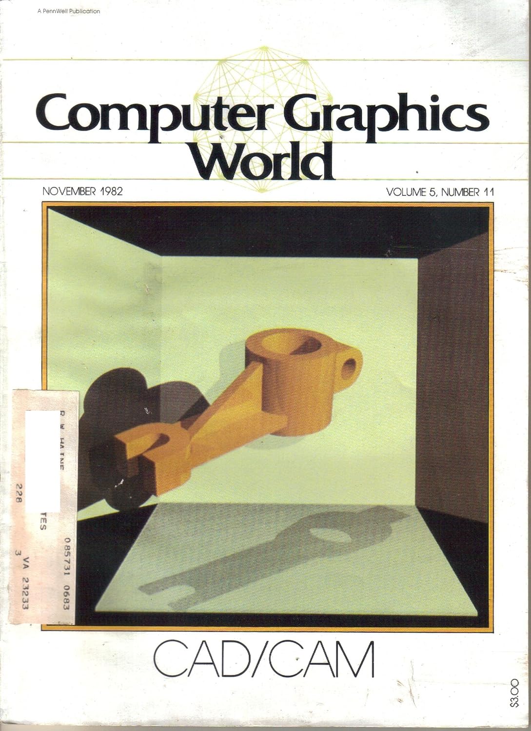 Computer Graphics World Magazine, November 1982 (Vol 5, No 11) Graphics ...